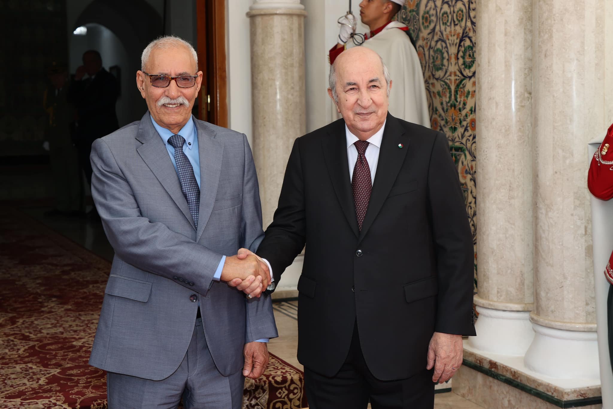 FOTOGALERÍA - La visita del presidente Brahim Ghali y su Reunión con ...